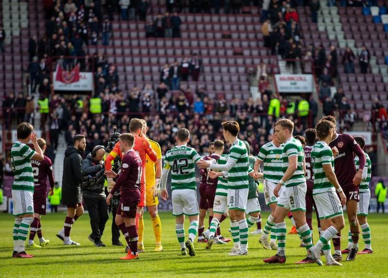 Video: Brilliant footage as Celtic fans go under cover at Tynecastle ...