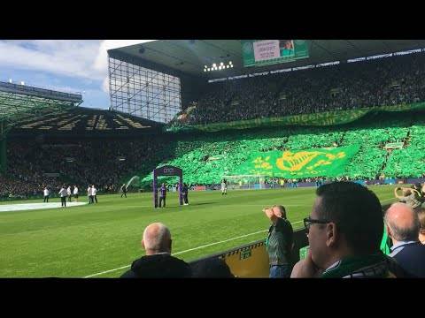 Celtic ultras TIFO DISPLAY | Celtic 3-2 Rangers - Irish Mick - 8 Apr ...