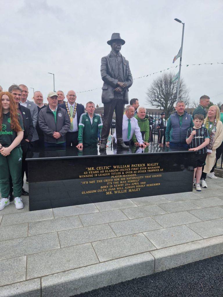 Tremendous Scenes As Willie Maley Statue Is Unveiled - The Celtic Star ...