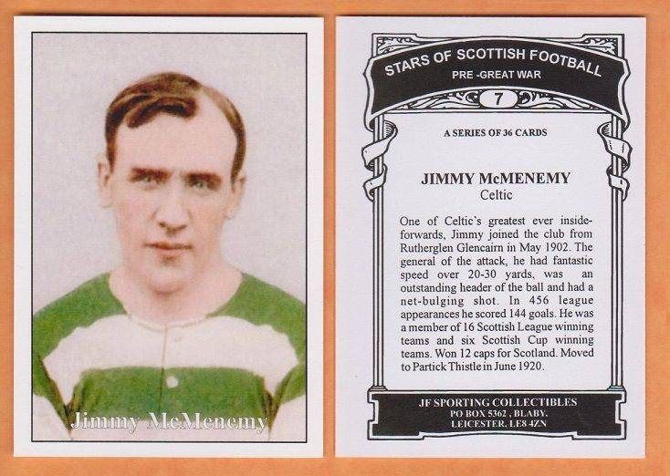 David Potter’s Celtic Player of the Day, No.38 – Jimmy McMenemy - 13 ...