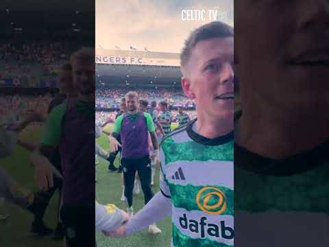 VAMOS! The Bhoys enjoyed that win at Ibrox! 💚🍀 #shorts - Celtic TV - 3 ...