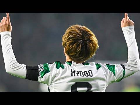 Crazy!!! Kyogo Goal Fan Celebration (Celtic V AtlÉTico Madrid) - 25 Oct ...