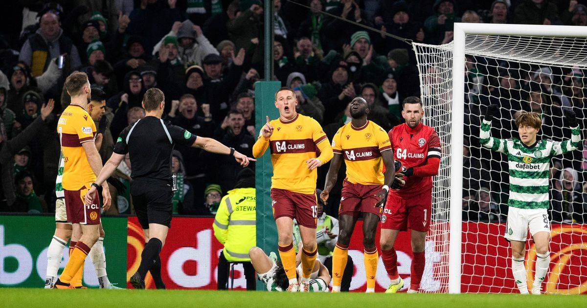 Celtic vs Motherwell VAR watch as two penalties and possible red card ...