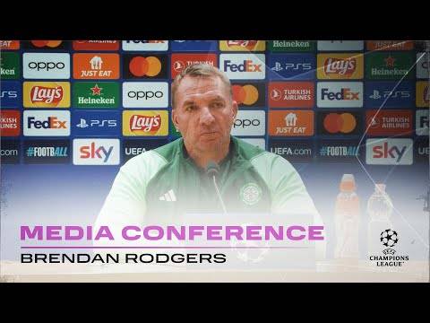 Full Champions League Media Conference | Celtic Manager Brendan Rodgers previews Lazio v Celtic ...