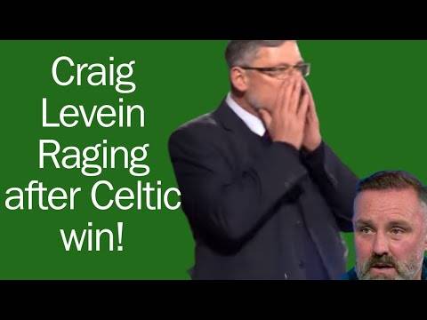 Craig Levein Raging after Celtic Comeback! 😆 - Cmon The Hoops Celtic ...