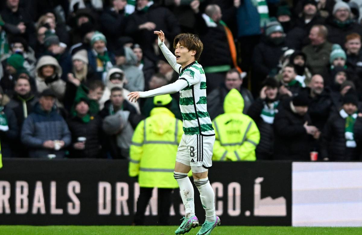 Celtic forward Kyogo Furuhashi left out of Japan squad, Hoops pair ...