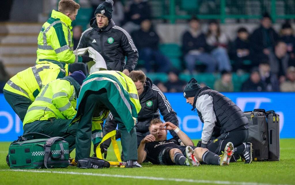 Alistair Johnston Celebrates Celtic Victory from Hospital - Celts Are ...
