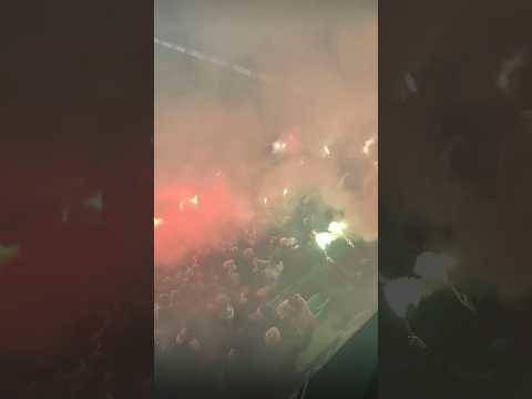 Celtic pyro @ Hibs - One Celtic Fan's View - 8 Feb - Celtic FC Video