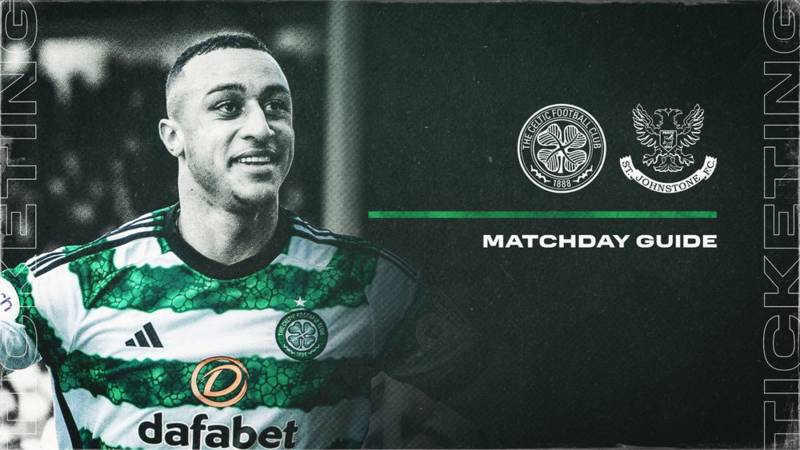 Celtic v St Johnstone Matchday Information - Celtic FC - 15 Mar