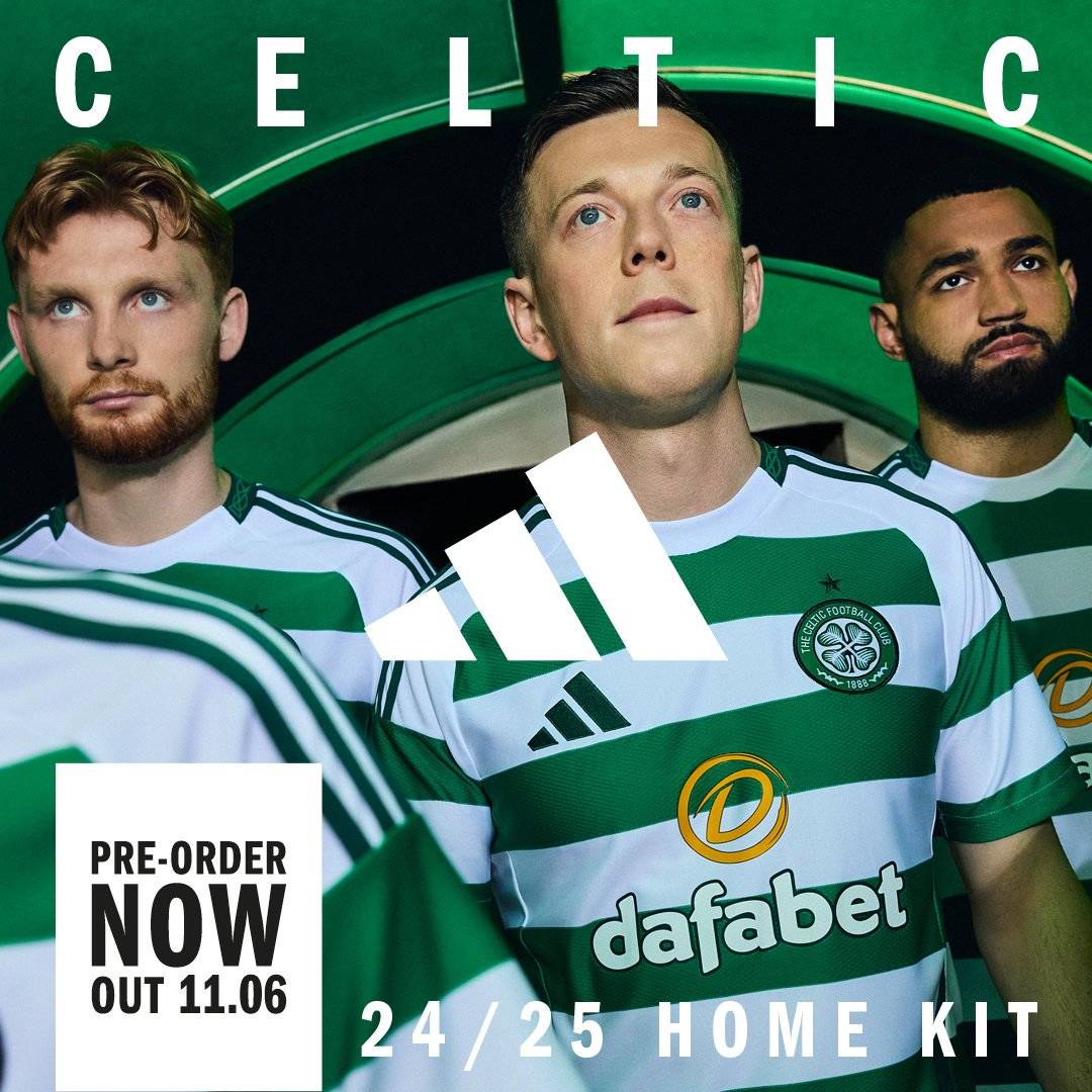Closer Look at Celtic 24/25 Home Kit - Celts Are Here - 29 May