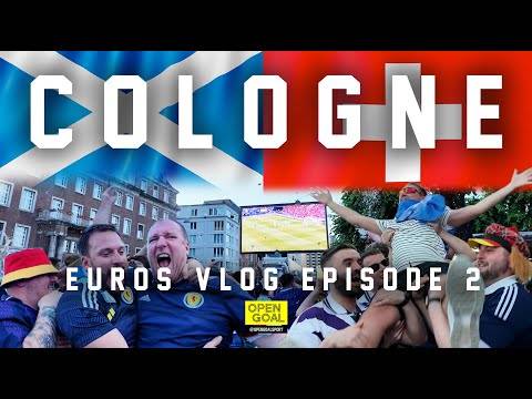 🏴󠁧󠁢󠁳󠁣󠁴󠁿 COLOGNE EUROS VLOG EPISODE 2 | Scotland Fan Zone Goes Wild At ...