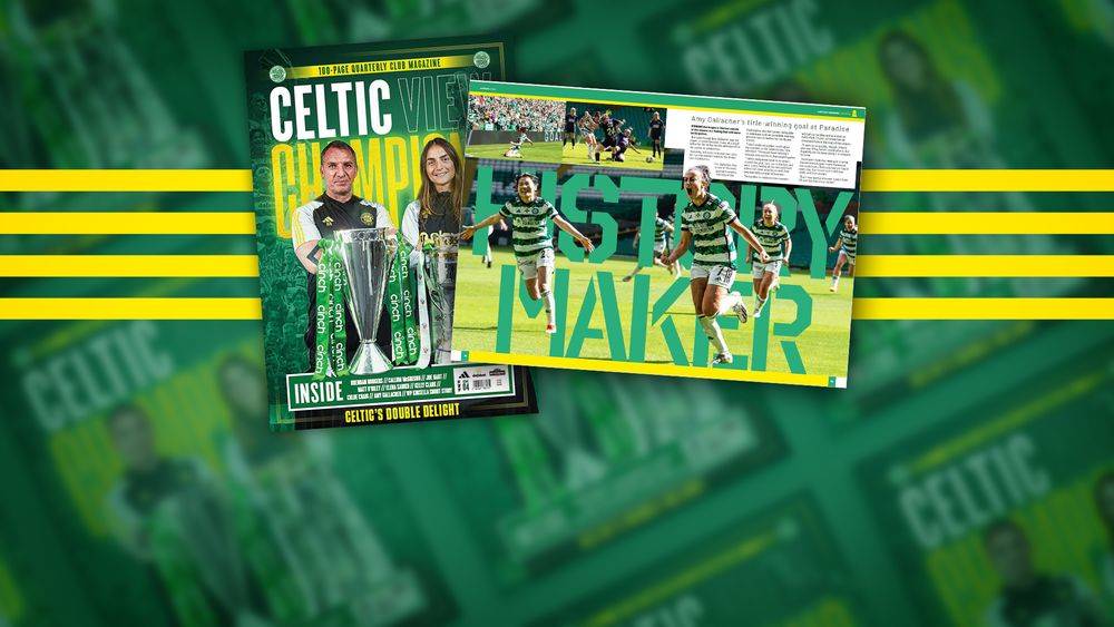 Amy Gallacher’s goal-den moment in the Double-winning Celtic View ...