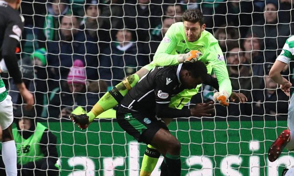 Celtic goalkeeper Craig Gordon suffers knee injury agony - 28 Jan 2018 ...